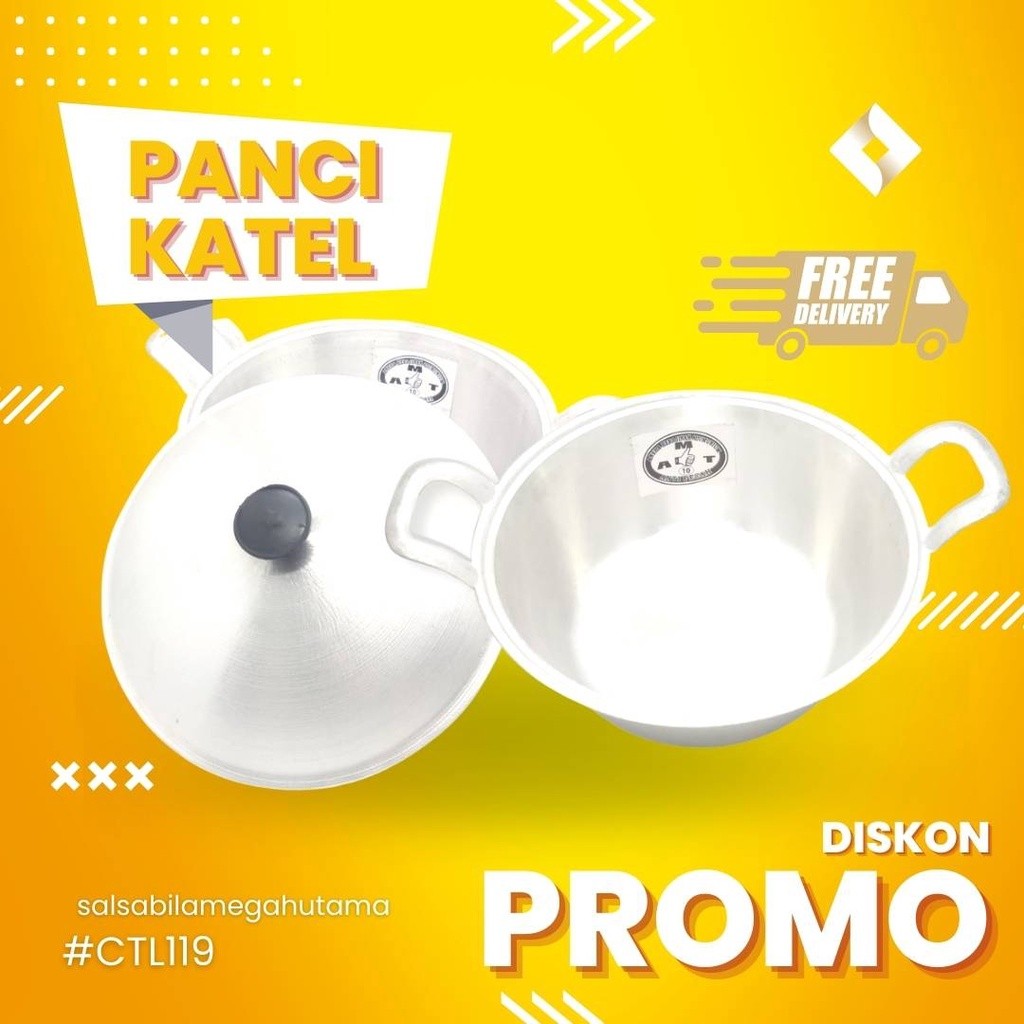 Jual CTL119 - citel panci katel / citel wajan katel - Citel No 10 12 14 ...