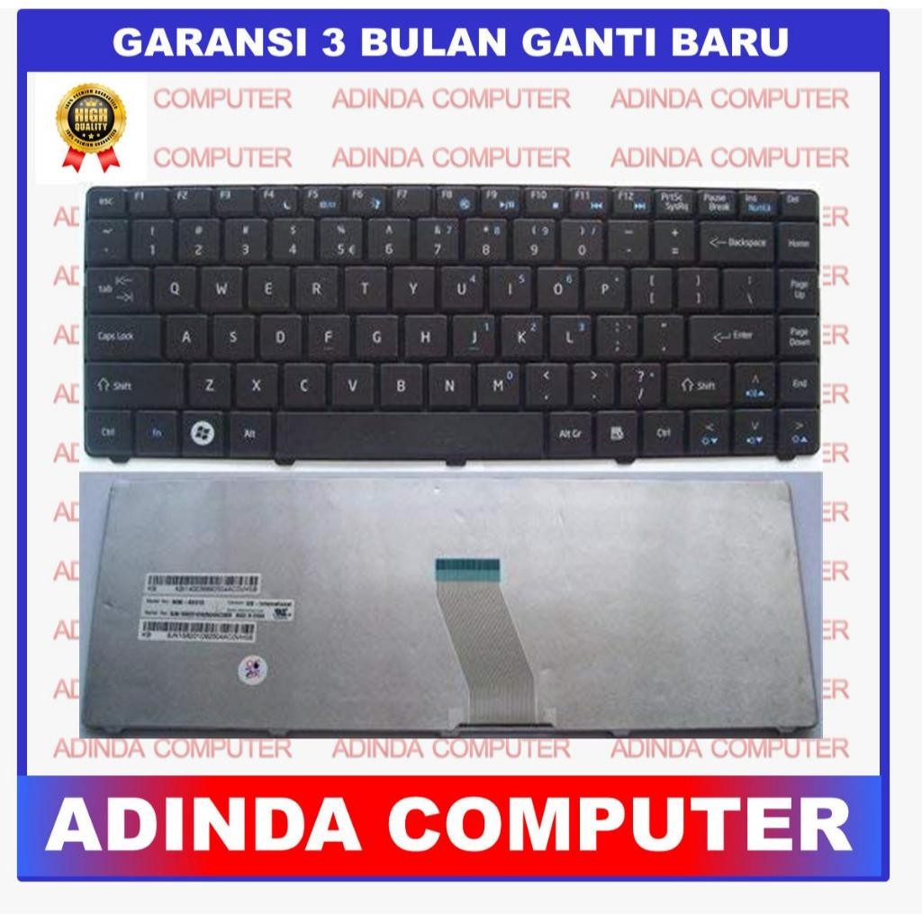 Jual Keyboard Laptop Acer Aspire 4732 4732Z Series Emachines D725 D525 ...