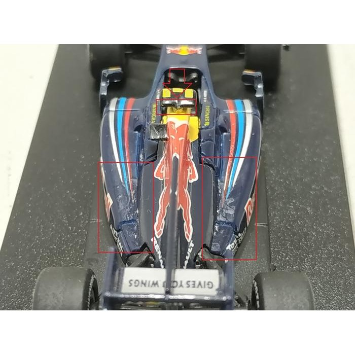Jual AD99 Kyosho 1/64 F1 Red Bull Racing RB5 No 15 Sebastian Vettel ...