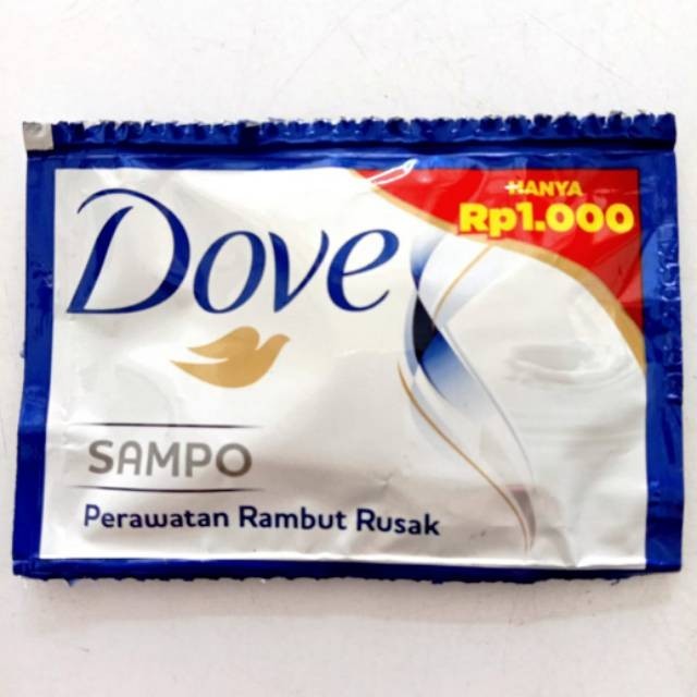 Jual Dove Shampo 1 Renceng isi 12 Pcs (Warna Biru) | Shopee Indonesia