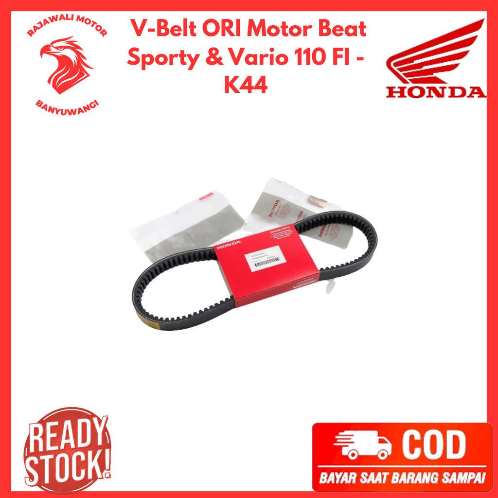 Jual Vanbelt K44 Original AHM Honda Beat PoP / V-Belt ORI Motor Beat ...