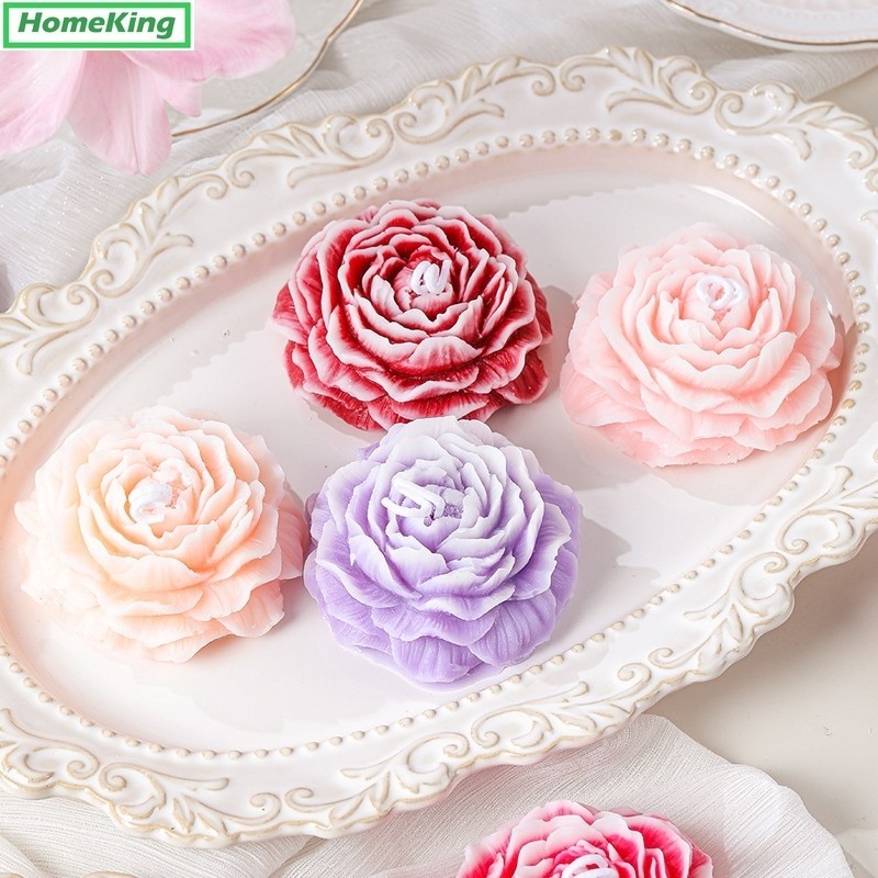 Jual Lilin Bunga Peony Kreatif Diy Hadiah Selamat Ulang Tahun Lilin