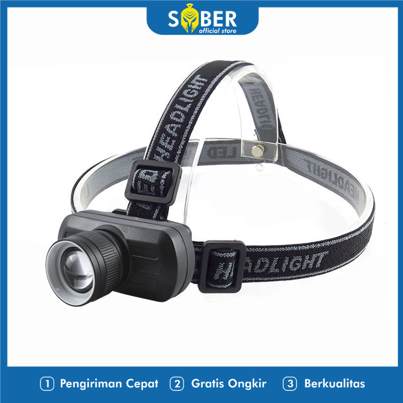 Jual Senter Cas Kepala Headlamp Charger Usb Awet Tahan Lama SUPER ...