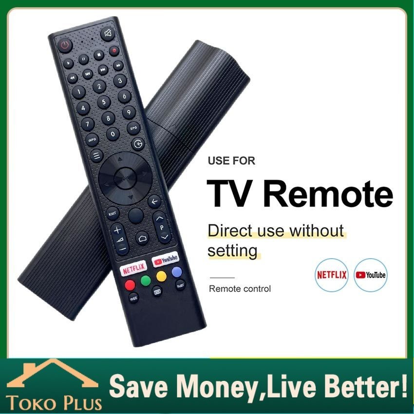 Jual Remot Remote TV Changhong LCD LED Android Smart TV NETFLIX YOUTUBE ...