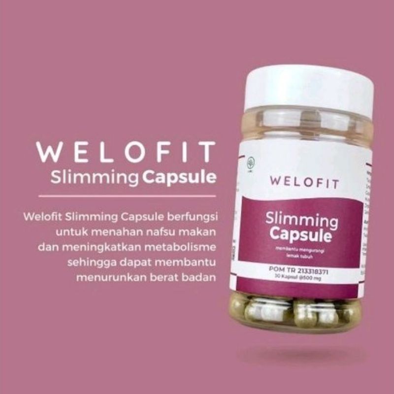 Jual Welofit Slimming 30 Capsule - Kapsul Diet Pelangsing Herbal Bpom ...