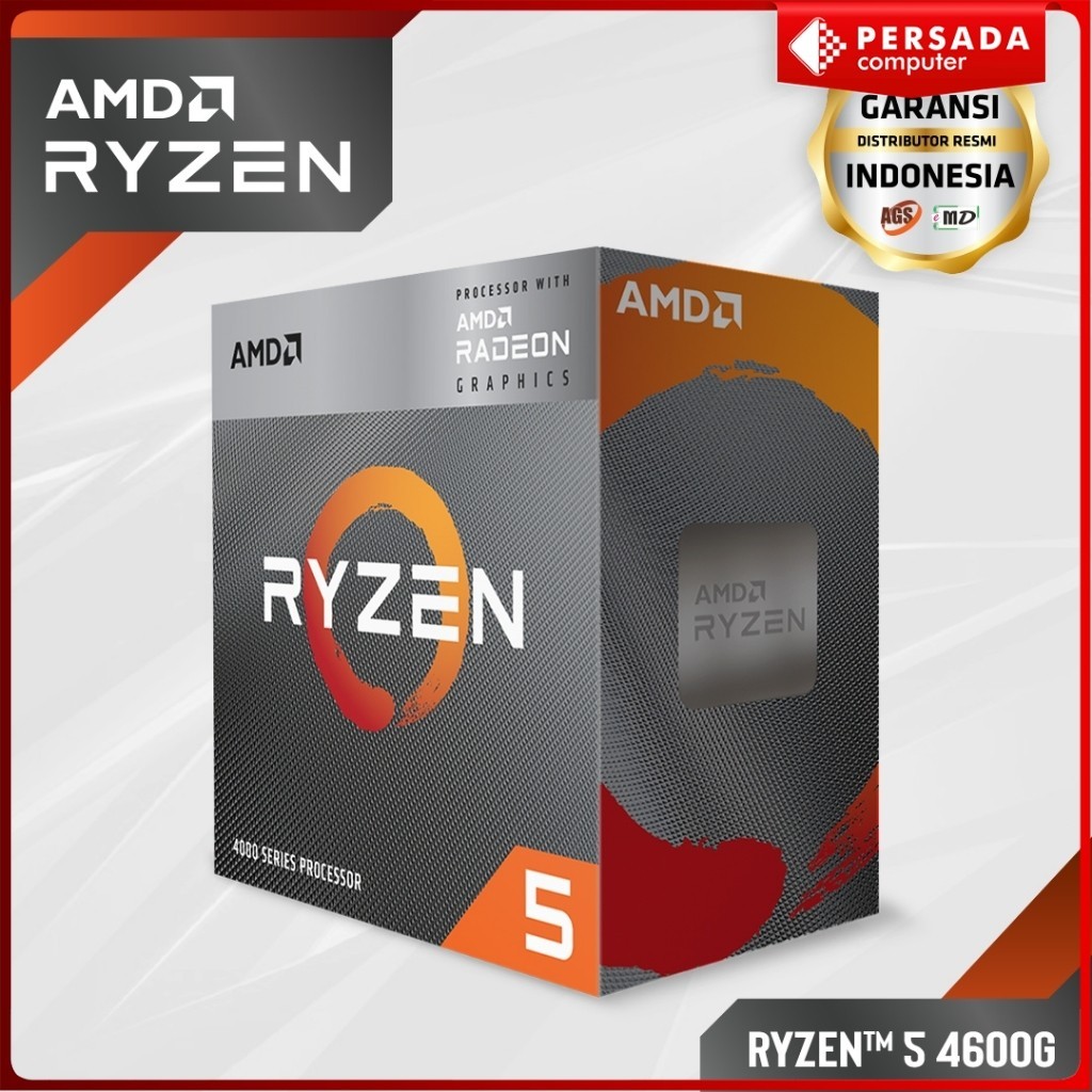 Jual Processor AMD Ryzen 5 4600G With Radeon Graphics 6Core 12Thread | Shopee Indonesia