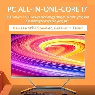 Jual Komputer Full Set All-in-One PC Baru, Prosesor Core i7, konfigurasi tinggi, Layar 22/24 ...