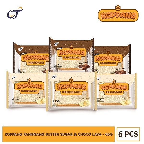 Jual Roppang Panggang Rasa Mix Butter Sugar dan Choco Lava (Isi 6 Pcs ...