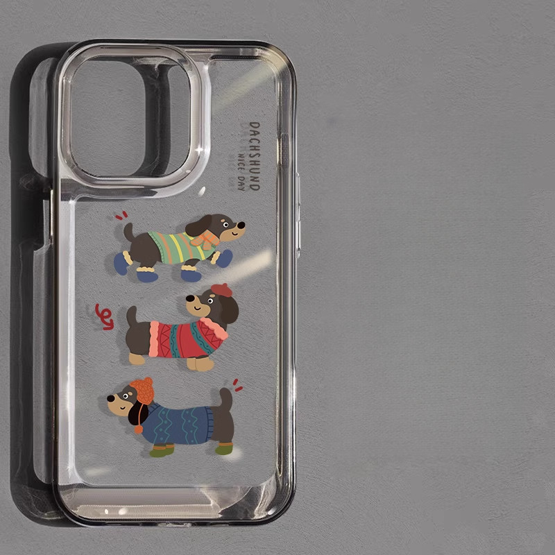 Jual Anjing dachshund yang lucu soft Case HP Samsung A17 5G A07 A26 5G ...