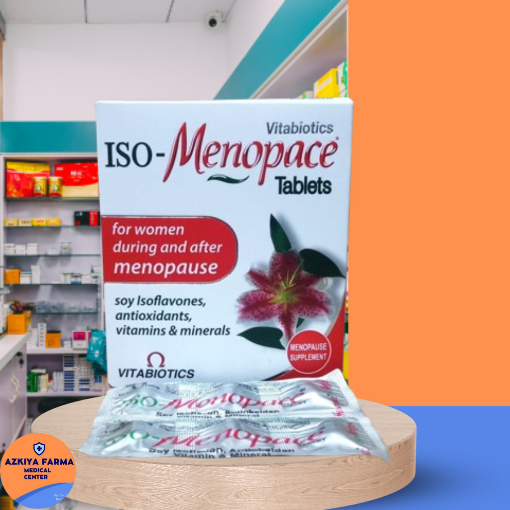 Jual ready-Iso Menopace Vitabiotics 1 Strip 6 Kapsul / IsoMenopace ...