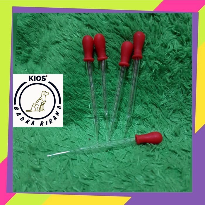 Jual PIPET TETES KACA pippet Drop Kaca Pipet Kucing Anjing Pipet Obat ...