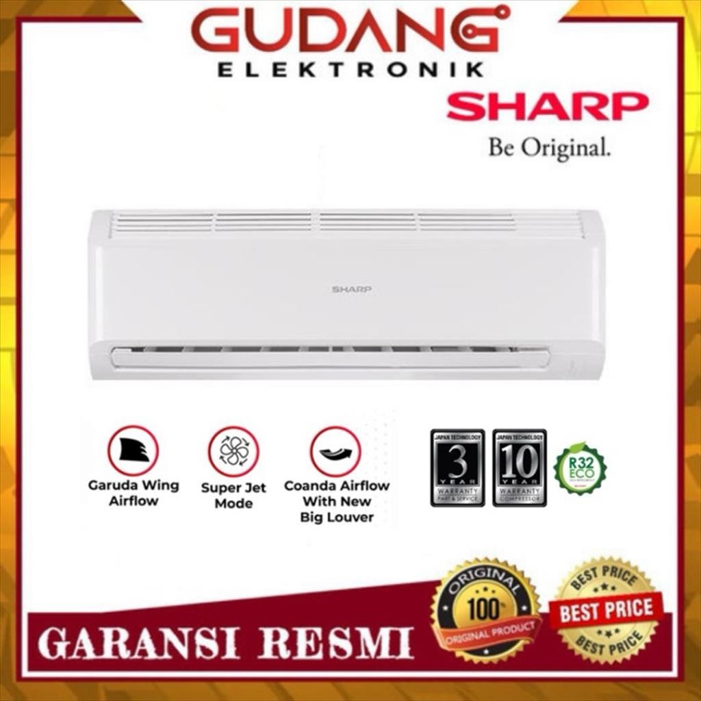 Jual AC 1PK SHARP AH-A9BEY AC SPLIT 1 PK SHARP AHA- 9 BEY R32 | Shopee Indonesia