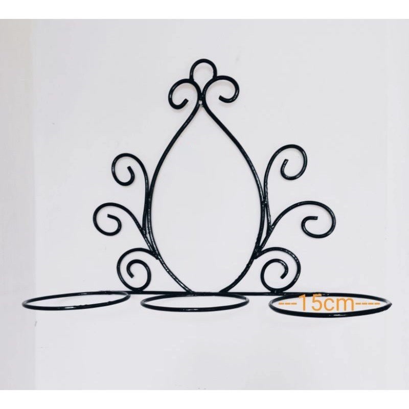 Jual Rak bunga besi tempel tembok minimalis murah | Shopee Indonesia