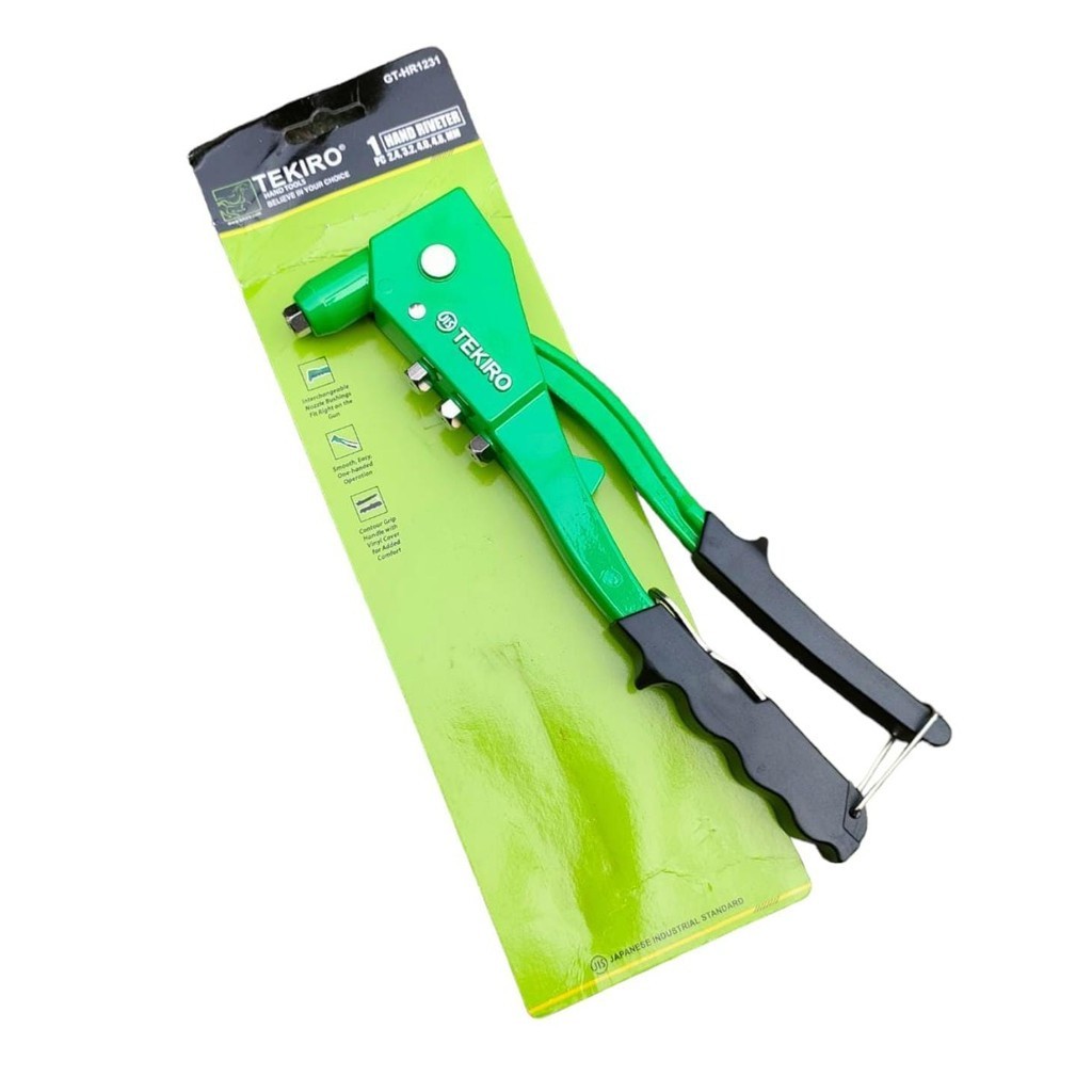 Jual TEKIRO Tang Rivet GT-HR1231 Hand Rivetter Ripet Rifet 2,4mm - 4 ...