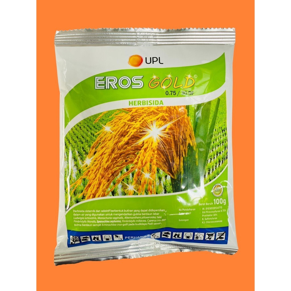 Jual Herbisida pengendali gulma padi EROS GOLD 0.75/30DF isi 100gr dari ...