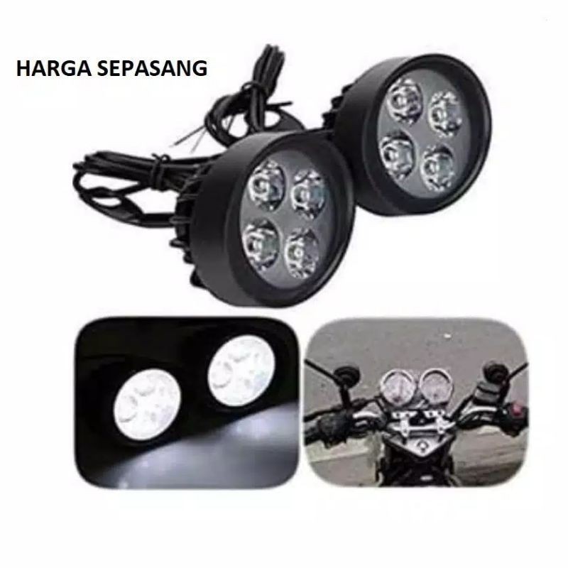 Jual Lampu Tembak Led Lampu Sorot Led Bulat Ready 4 Titik & 6 Titik ...