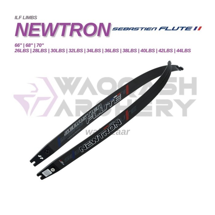 Jual SEBASTIEN FLUTE NEWTRON ILF LIMBS Recurve Bow Original | Shopee ...