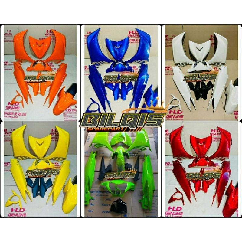 Jual Body MX New cover full body halus jupiter mx New 135 warna merah ...