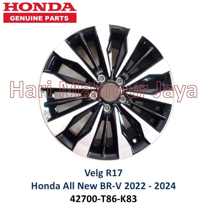 Jual Velg Velk R17 SATUAN Honda All New BR-V BRV 2022 2023 2024 ...