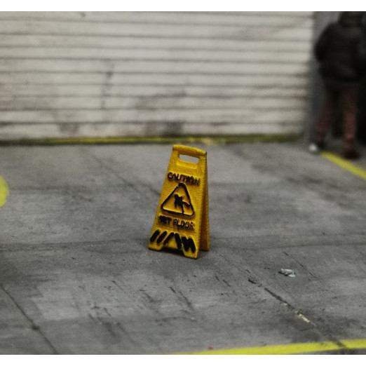 Jual LK99 3D Receh Tanda Wet Floor Sign Wet Floor Tanda Lantai Basah ...