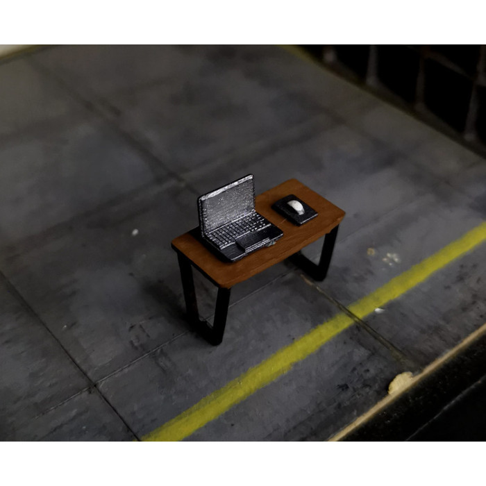 Jual LK99 3D Receh 1 64 Laptop Mouse Miniatur Diorama Maket Miniatur ...