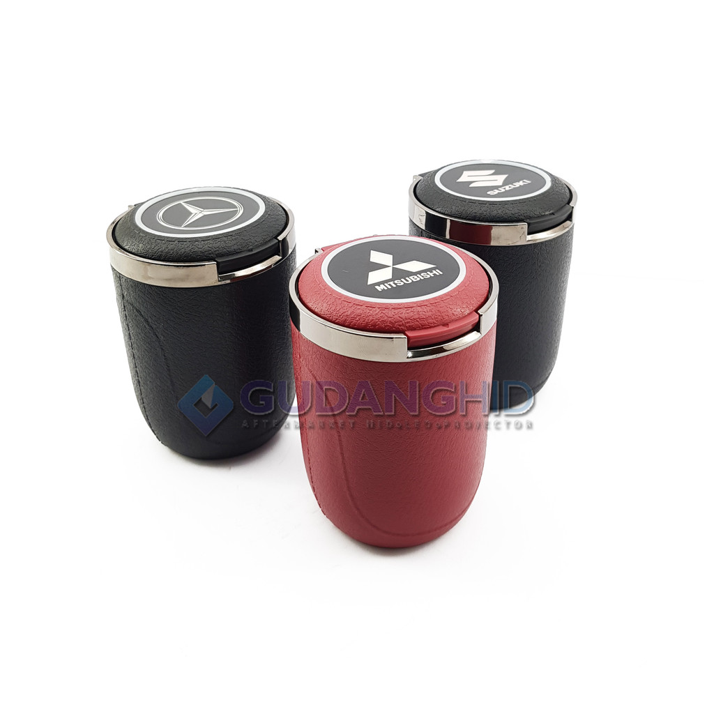 Jual Asbak LED RGB Portable Tempat Sampah Abu Mobil Premium Car Cup ...