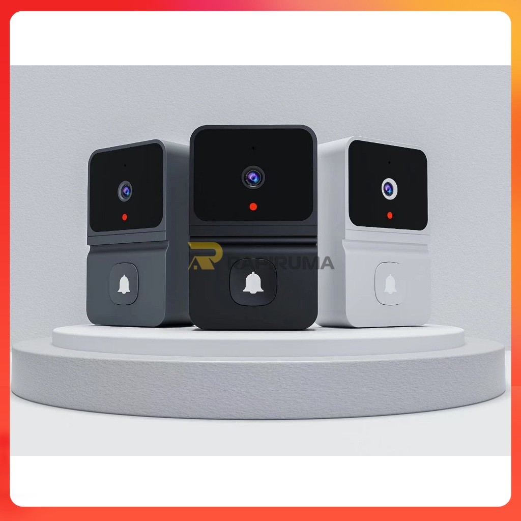 Jual Bel Rumah Tanpa Kabel Dengan Camera / Smart Home Bell Wifi Video ...