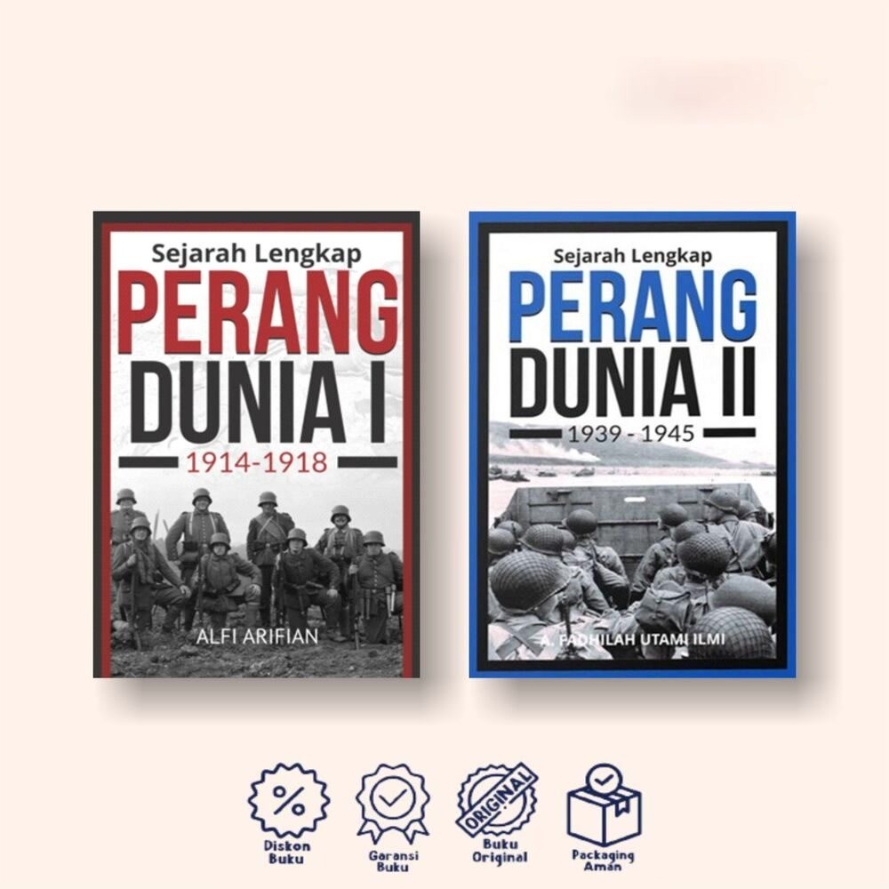 Jual Buku Sejarah Lengkap Perang Dunia 1 1914 1918 2 1939 1945