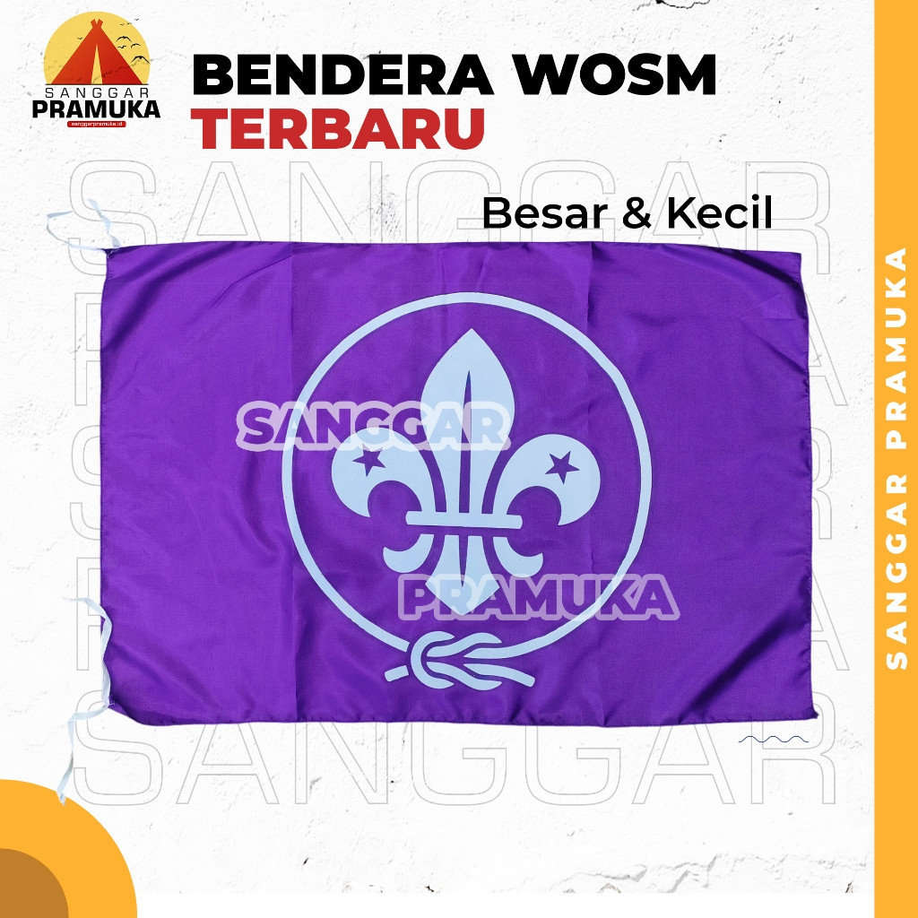 Jual Bendera WOSM Terbaru - Bendera Wosm Baru | Shopee Indonesia
