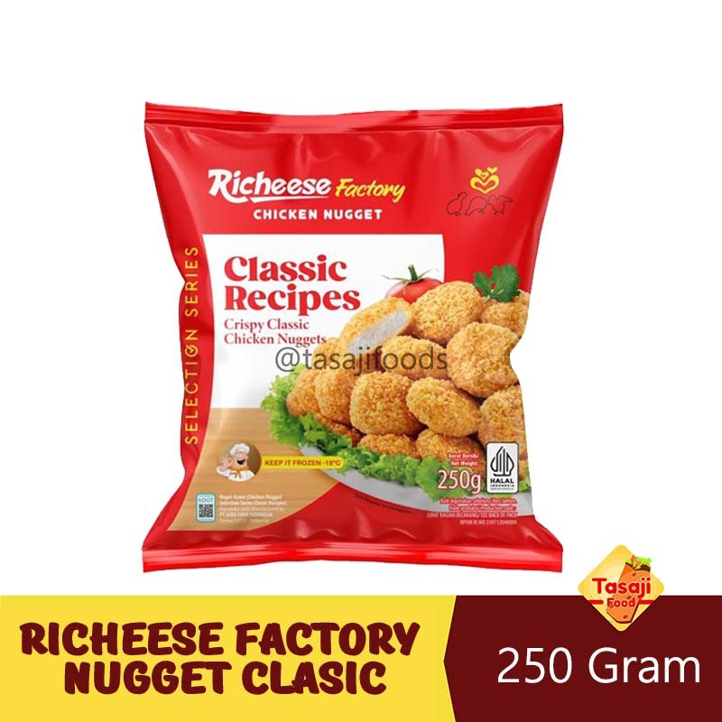 Jual Richeese Factory Nugget Classic 250 gr | Shopee Indonesia