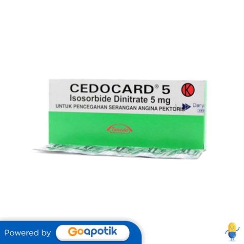 Jual Cedocard 5 Mg Box 60 Tablet | Shopee Indonesia