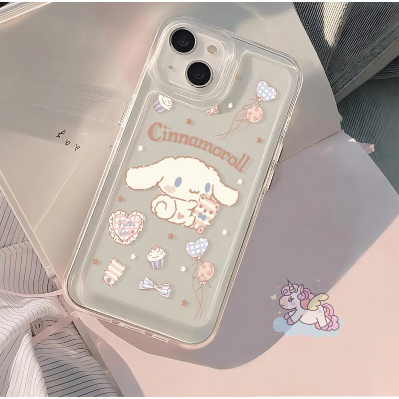 Jual Cinnamoroll Clear Case iPhone 11 Softcase iP XR X XS MAX 11 PRO ...