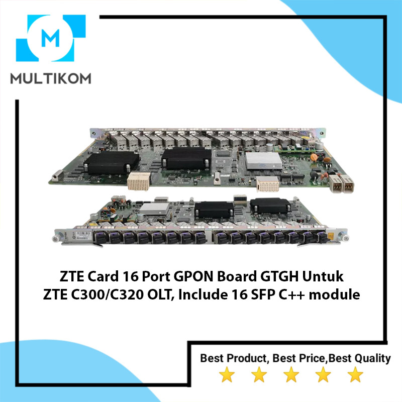 Jual GTGH 16 Port GPON Board GTGH G22 dengan 16 C + + SFP untuk ZTE OLT C320 C300 | Shopee Indonesia