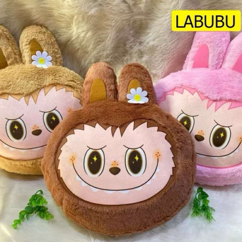 Jual Bantal Labubu The Monsters Macarone Bahan Bulu Rabbitfur Halus dan ...