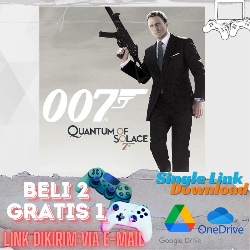 Jual JAMES BOND 007 QUANTUM OF SOLACE Game PC dan Game Laptop ...