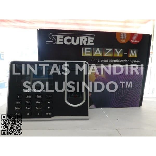 Jual Mesin Absen Sidik Jari Secure Eazy-M / Absensi Sidik Jari Secure ...