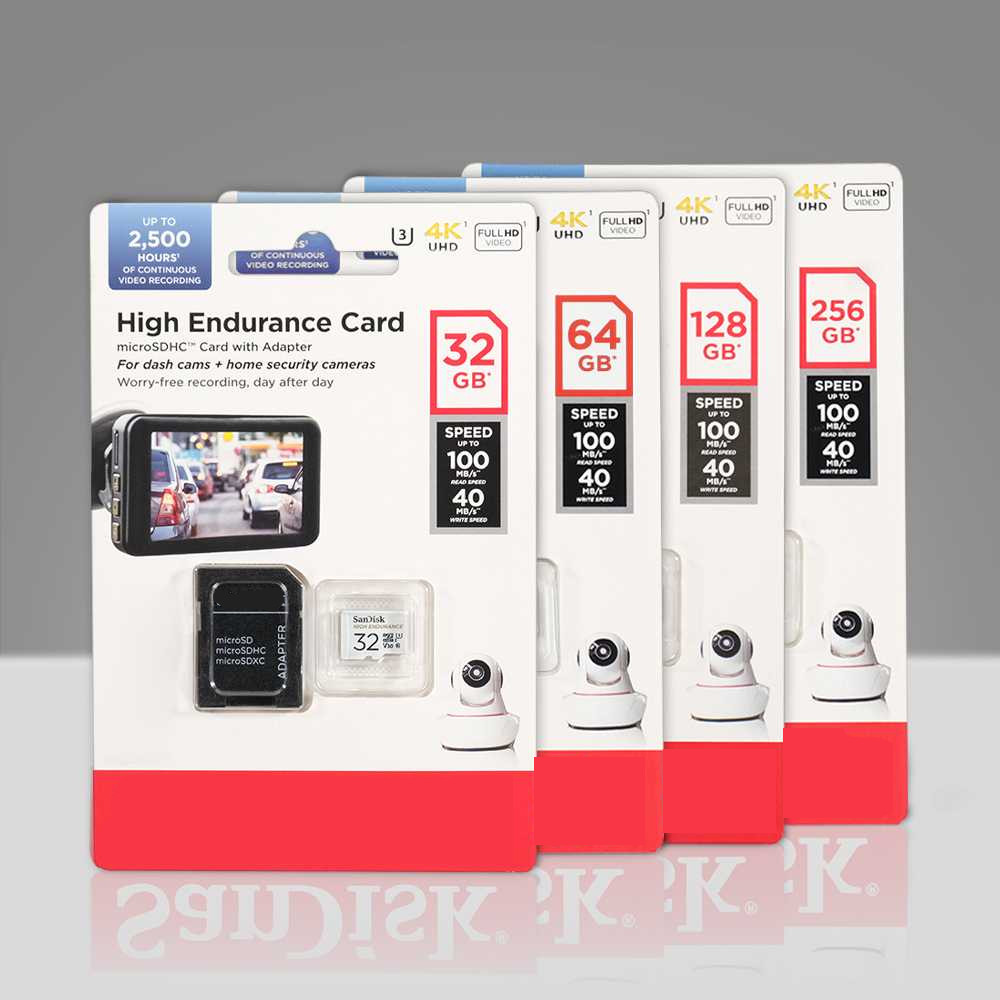 Jual Kartu Memori Kamera CCTV Memory Card Class 10 U3 100MB/s - SDSQQNR ...