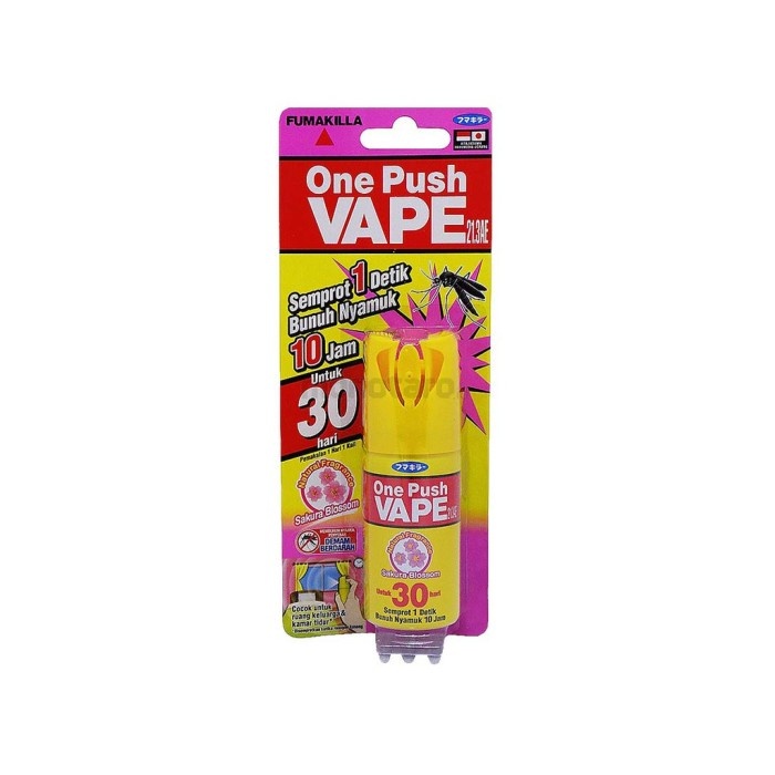 Jual Obat Nyamuk Vape One Push 30 Hari Sakura Blossom 10 ml | Shopee ...