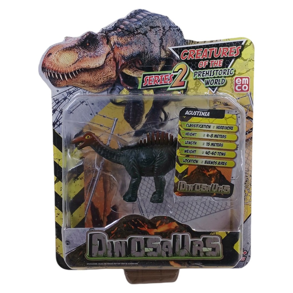 Jual EMCO Figure Dinosaurus Agustinia - Creatures Off The Prehistoric ...