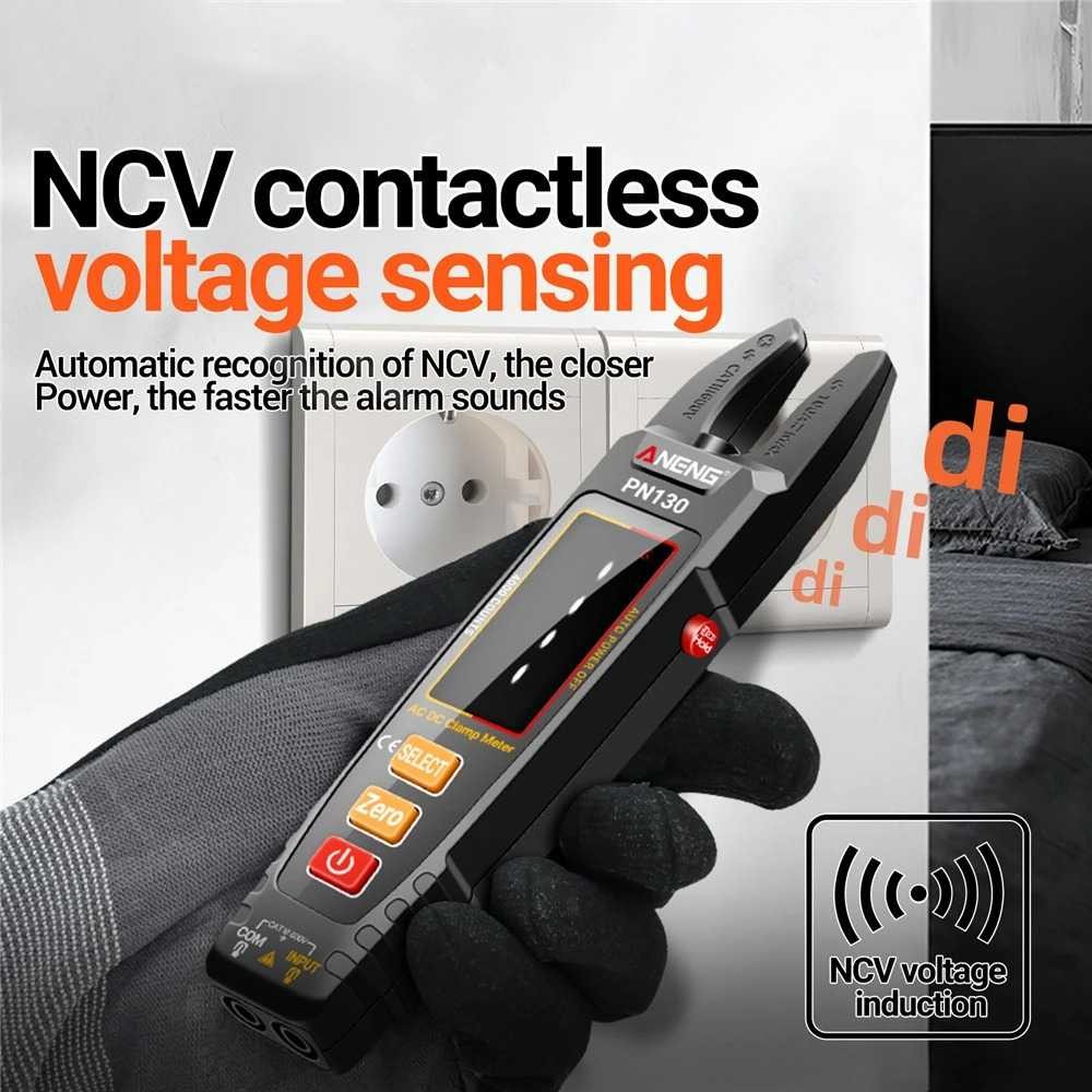 Jual Tang Amper Clamp Meter Digital Multimeter Multitester VA Screen ...