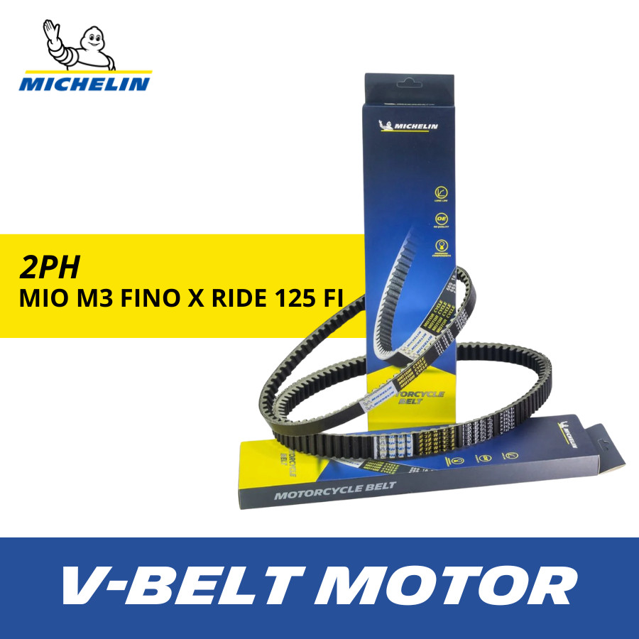 Jual MICHELIN 2PH VANBELT - VBELT MIO M3 FINO GEAR X RIDE 125 FI 2PH ...