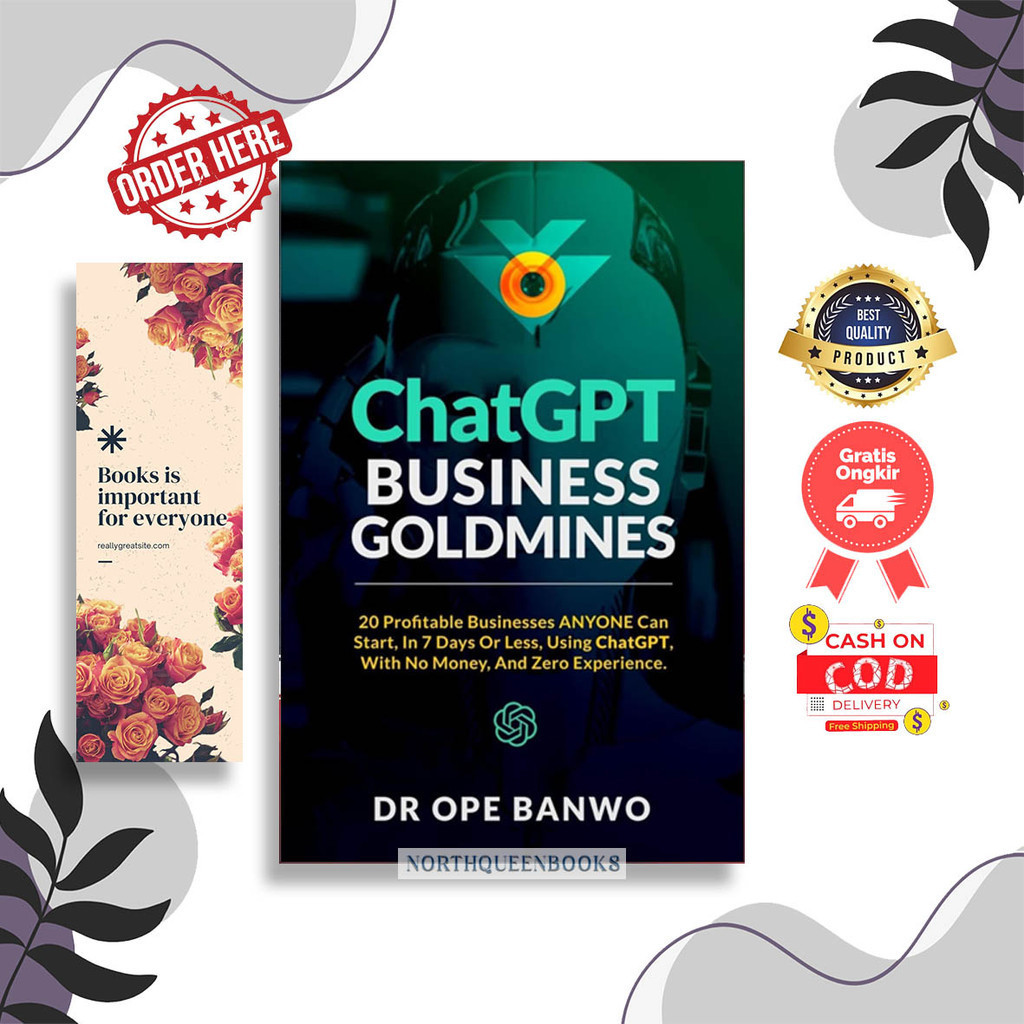 Jual ChatGPT Business Goldmines by Dr. Ope Banwo (English) | Shopee Indonesia
