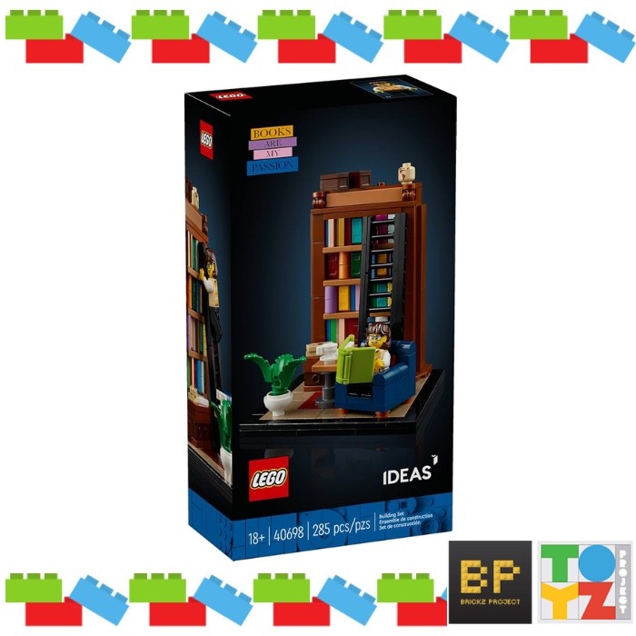Jual Lego 40698 Ideas - Books Are My Passion | Shopee Indonesia