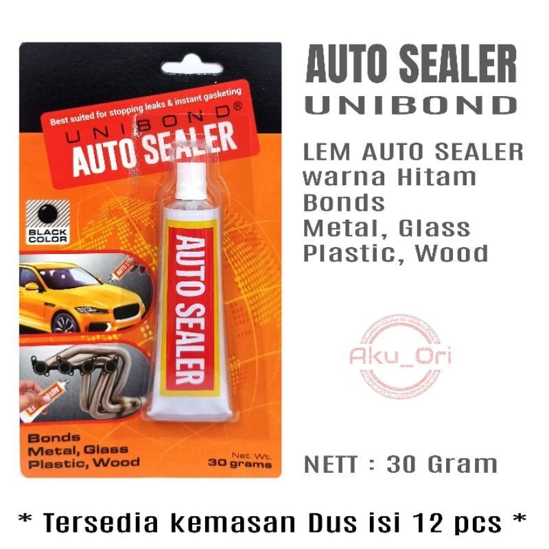 Jual LEM UNIBOND auto siler sealer hitam american USA | Shopee Indonesia