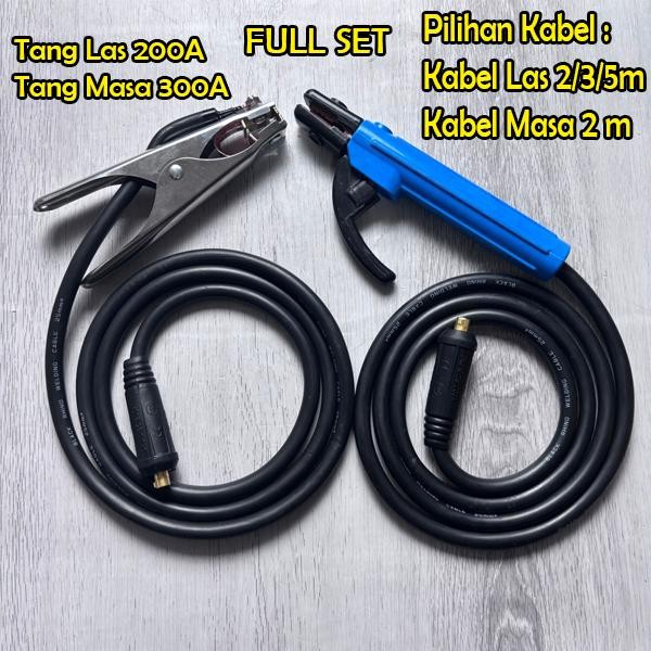 Jual ELLKA Kabel Las Set 2 3 5 Meter Untuk Kabel Las 2 Meter Untuk ...