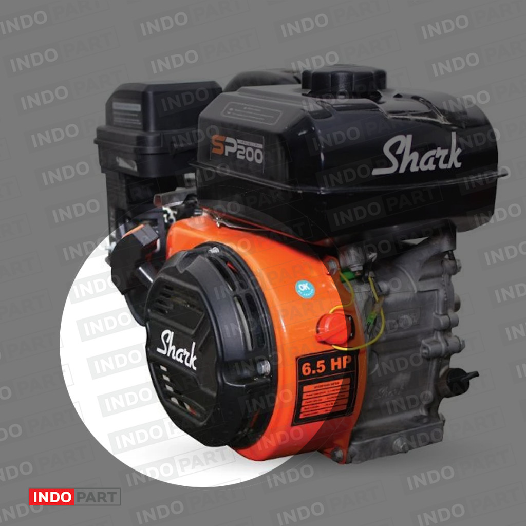 Jual Recoil Starter SHARK SP160 SP200 Tarikan Selahan Kap Engkol Mesin Bensin Original Kuat Awet ...