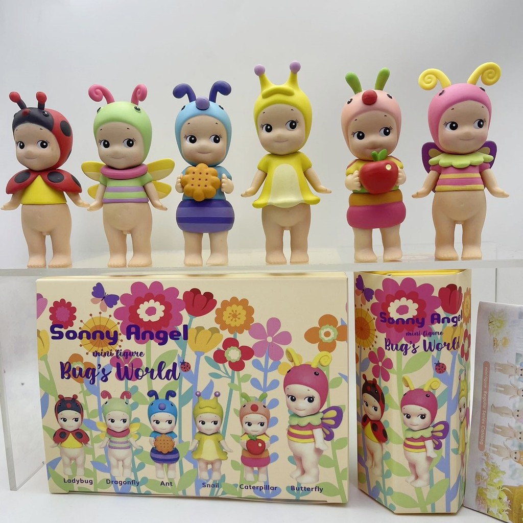 Jual Sonny Angel Bug'S World Blind Box Ladybug Ant Snail Angel Cute ...