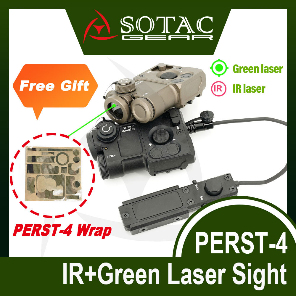 Jual PERST-4 IR/ Green La-ser Sight w/Switch Reset for Tactical Hunting ...
