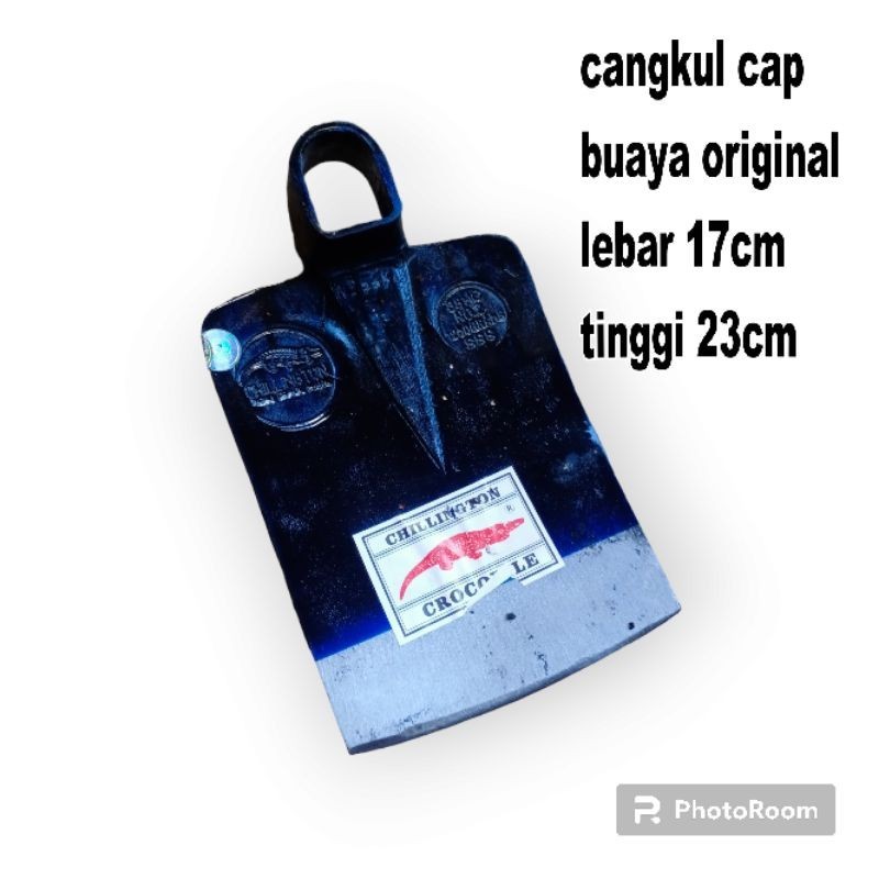 Jual cangkul cap buaya asli cangkul cap crocodile original rrt Kualitas ...