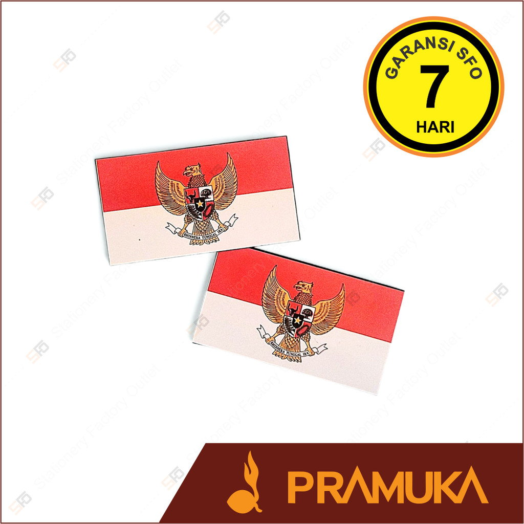 Jual Stiker Pipi Bendera Merah Putih Garuda - Sticker Wajah - SFO ...